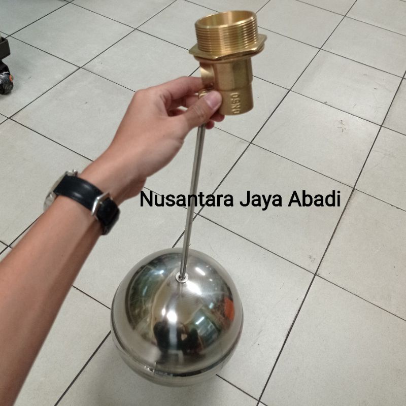 Jual Floating Valve Pelampung Tangki Otomatis Kuningan Bronze Drat 2 ...