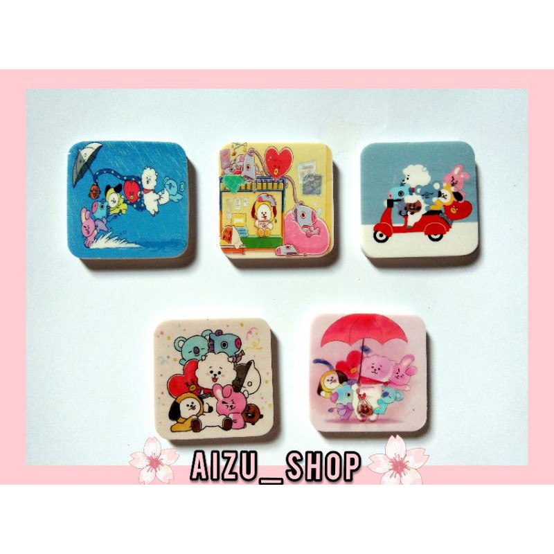 Jual Penghapus BT21 / BT21 Eraser /Penghapus Lucu | Shopee Indonesia
