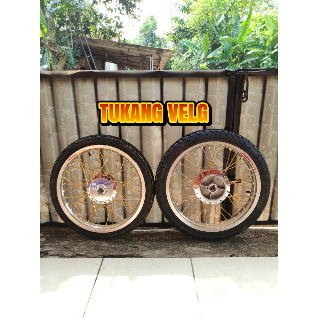 Jual Velg Jari Jari Vixion New Atau Vixion Old Paketan Ring 17 Tapak ...