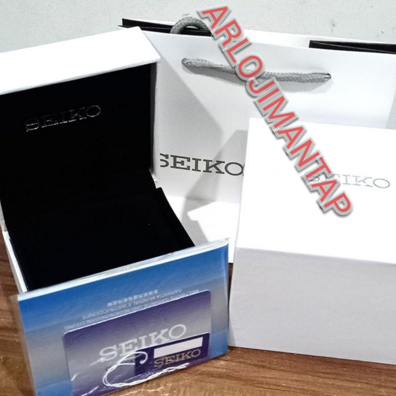 Jual KOTAK JAM SEIKO ORIGINAL BOX SEIKO ORIGINAL | Shopee Indonesia