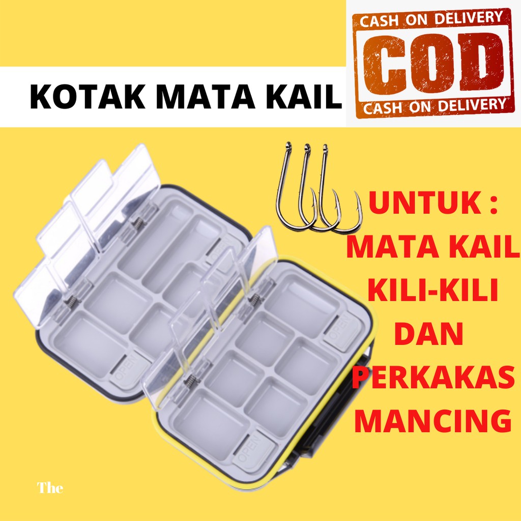 Jual Box Tempat Mata kail - Kotak Mata kail Pancing | Shopee Indonesia