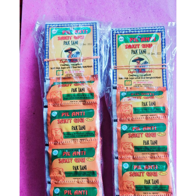 Jual pak tani obat sakit gigi | Shopee Indonesia