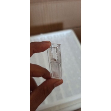 Jual Kuvet mika Cuvet plastik Disposable micro cuvette 1.5 ml Cuvet ...