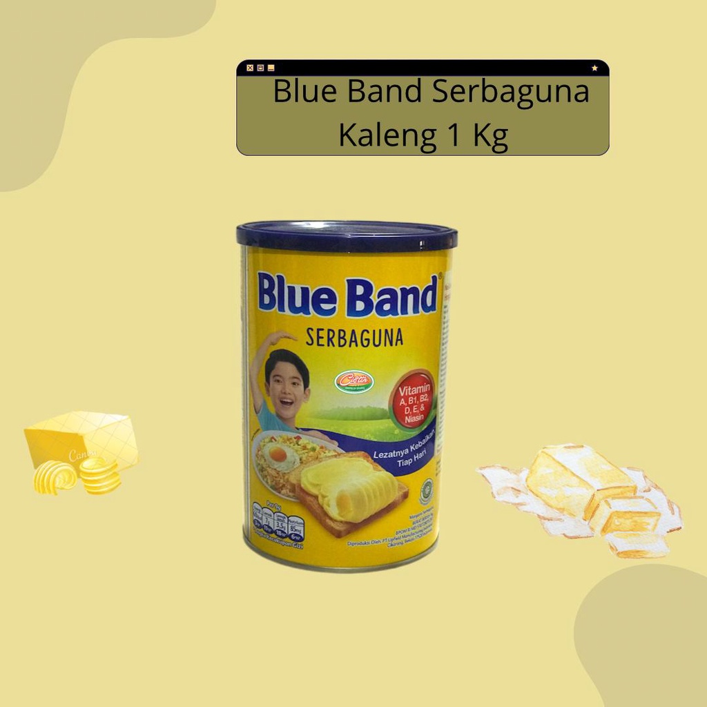 Jual Blue Band Serbaguna Kaleng 1kg | Shopee Indonesia