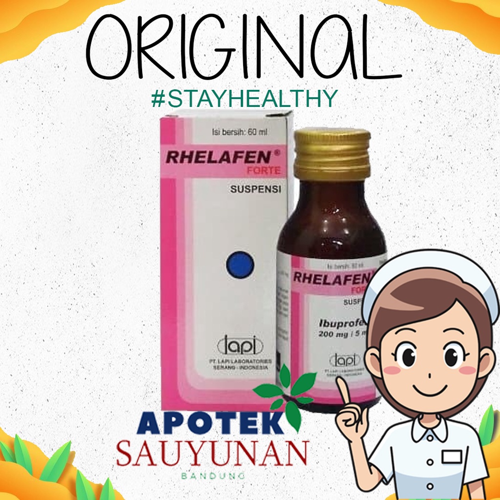 Jual Rhelafen Forte Syrup 60 ml | Shopee Indonesia