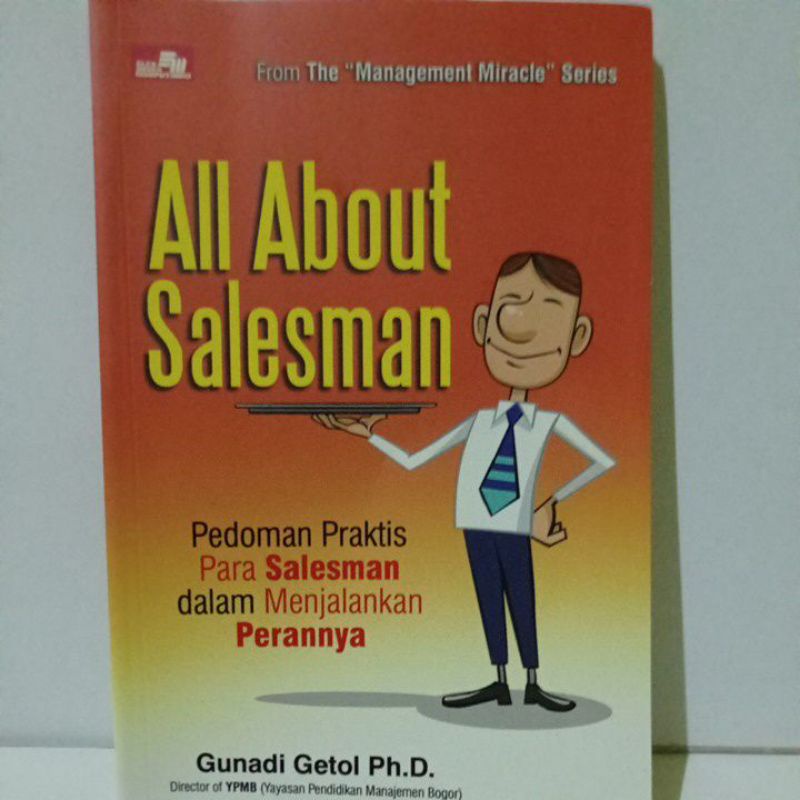 Jual Buku All About Salesman Pedoman Praktis Para Salesman Dalam ...
