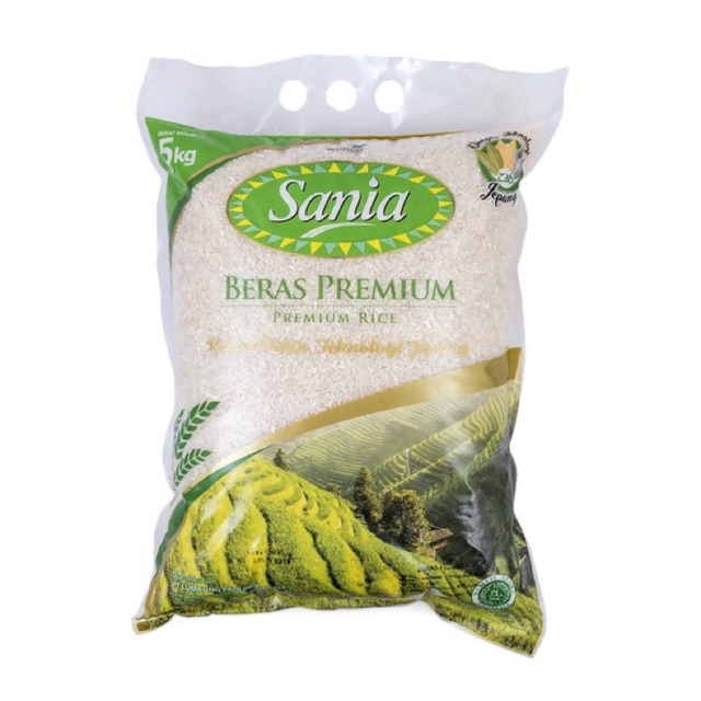 Jual Sania Beras Premium 5 kg | Shopee Indonesia