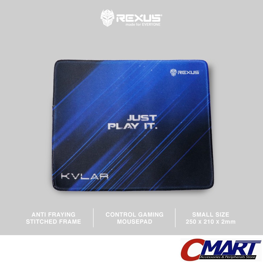Jual Rexus KVLAR T4 Gaming Mousepad 25cm x 21cm tatakan alas mouse pad ...