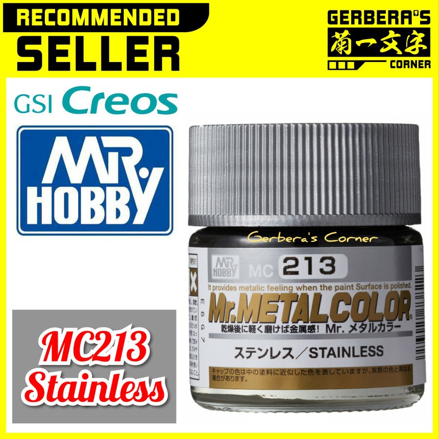 Jual Mr Color MC213 MC213Y Stainless Mr. Hobby Lacquer Paint Cat Gundam ...