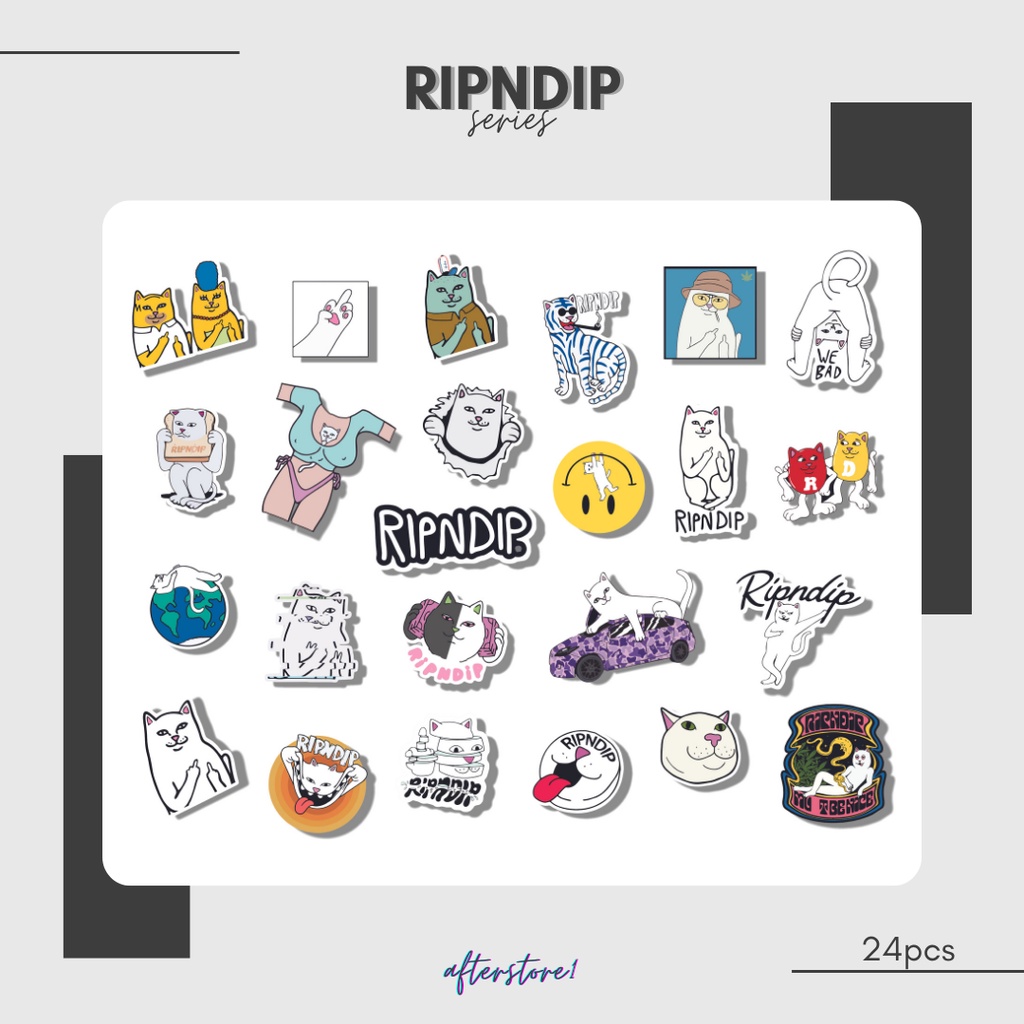 Jual [STIKER RIPNDIP] STICKER AESTHETIC | STICKER TUMBLR | STIKER PACK ...