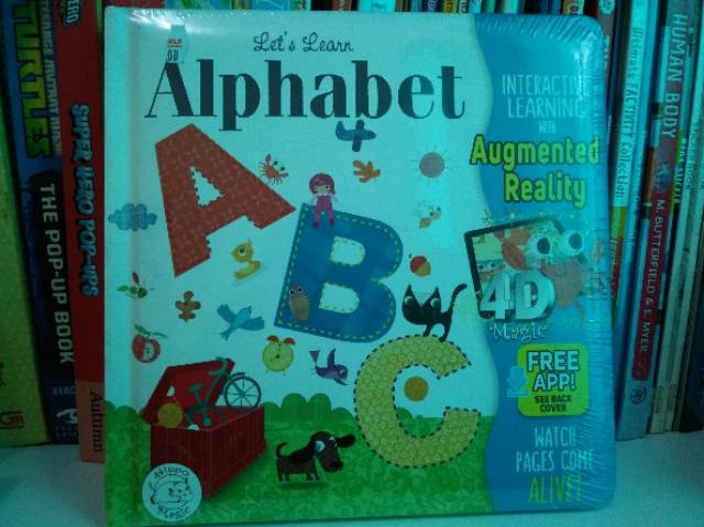Jual Augmented Reality 4D Lets Learn Alphabet | Shopee Indonesia