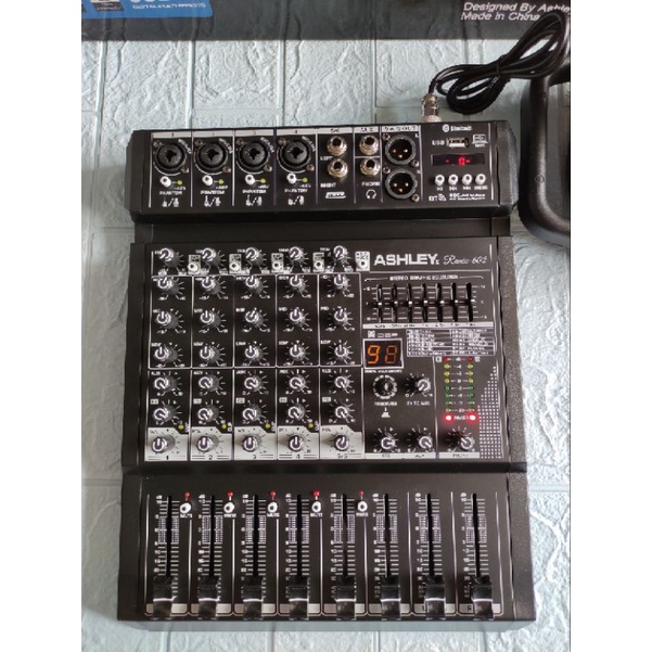 Jual Mixer Audio Ashley Remix602 Remix 602 Original 6 Chanel Remix-602 USB Bluetooth Soundcard ...