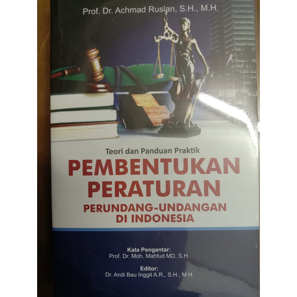 Jual Buku Original Teori Dan Panduan Praktik Pembentukan Peraturan