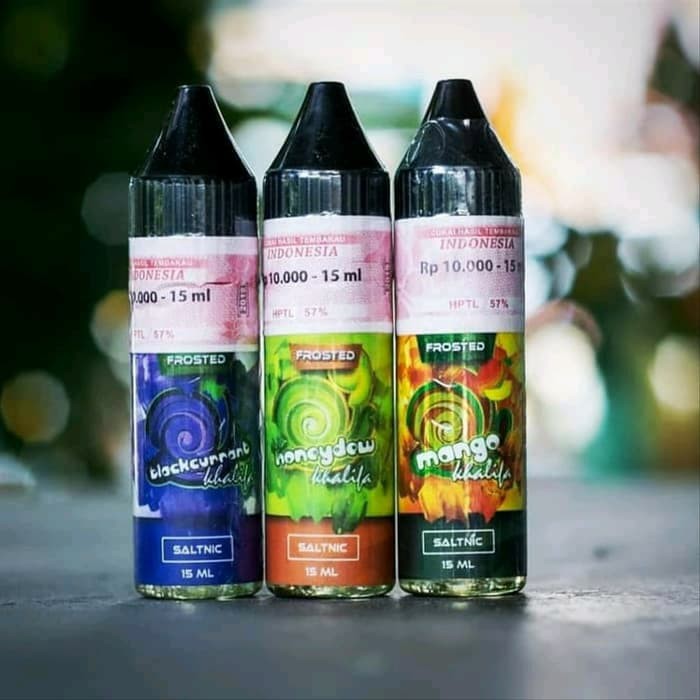 Jual Mango Khalifa Salt Nic 15ML Liquid Pod Vape Vapor Manggo Saltnic ...