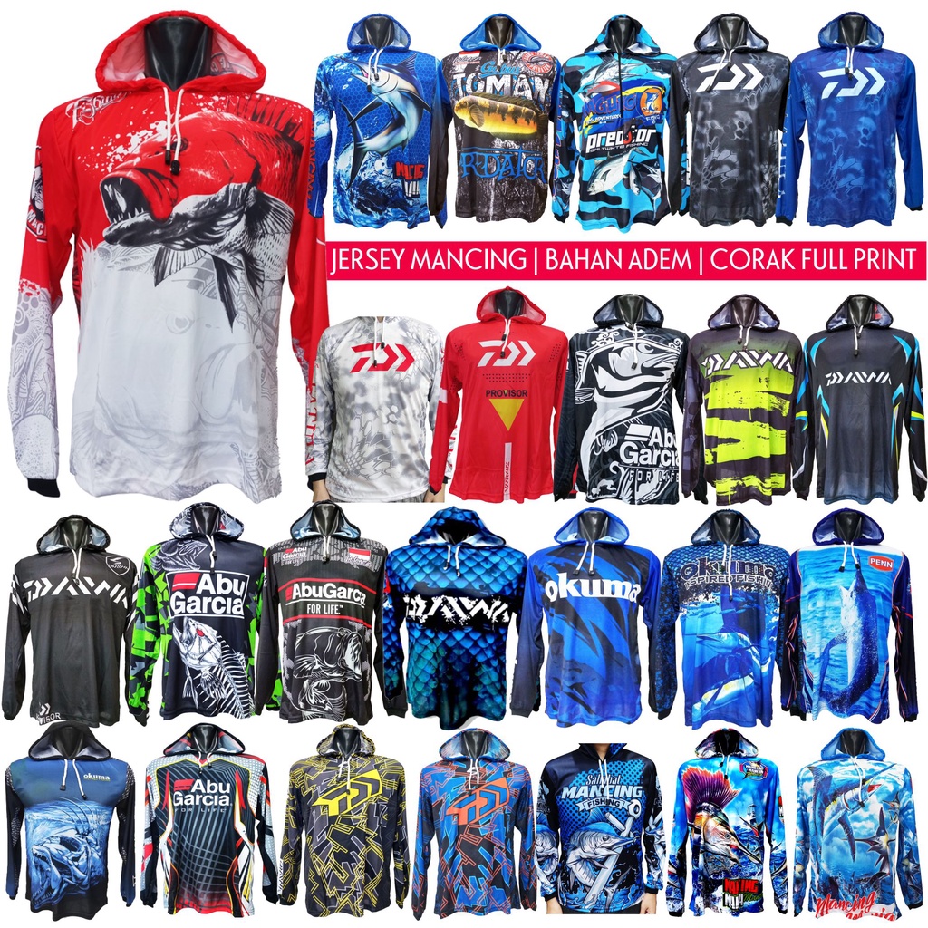 Jual Baju Mancing Mania Jersey Mancing Mania Full Print Terbaru ...