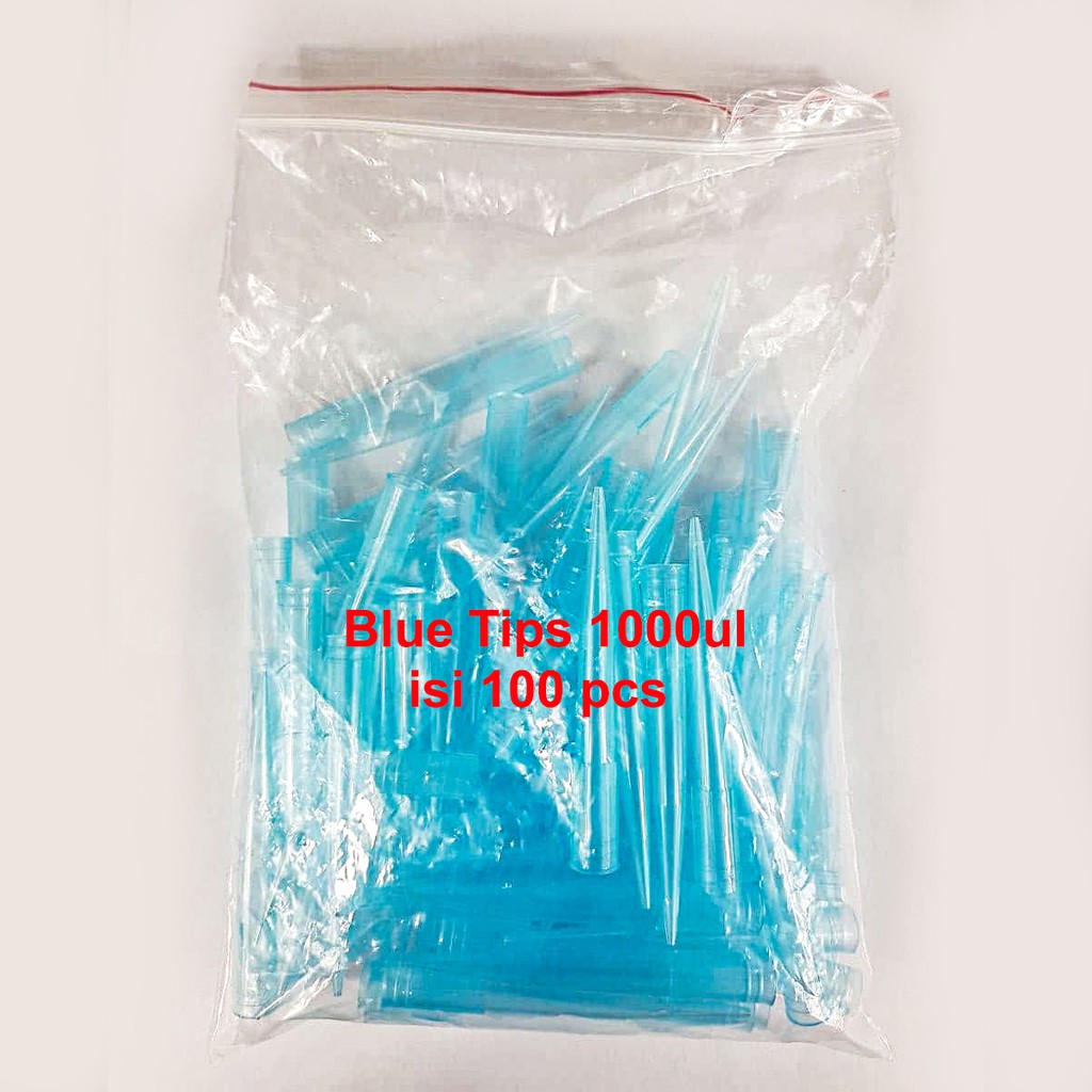 Jual Pipette Tips 1000 uL 100 Pcs/Pack Blue Tips | Shopee Indonesia