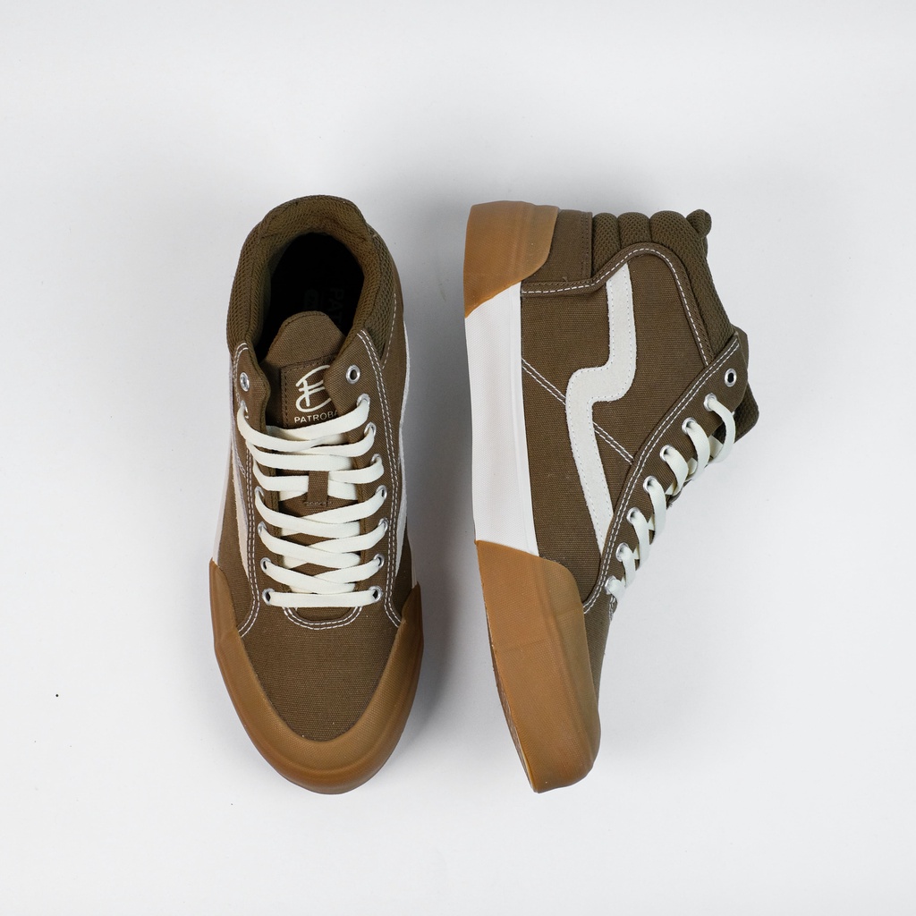 Jual SEPATU PATROBAS CLOUD HIGH OLIVE ( SIZE 35 - 45 ) - Sneakers ...