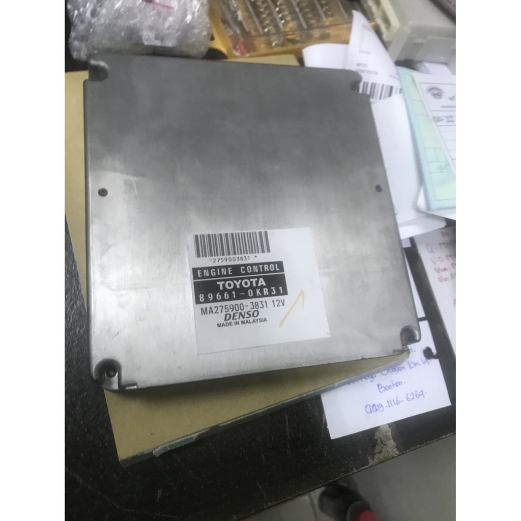 Jual Ecu control engine fortuner diesel 0KR31 | Shopee Indonesia