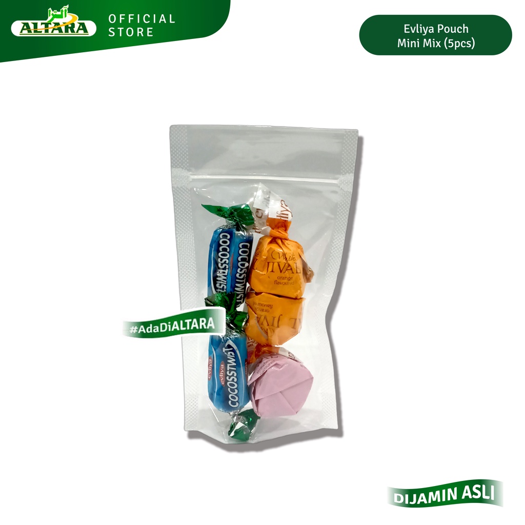Jual Coklat Evliya Pouch Mini Mix (5pcs) - Coklat Susu - Coklat Turki ...