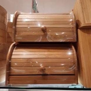 Jual Tempat Roti Minimalis Aesthetic / Tempat Roti Aesthetic Kayu ...