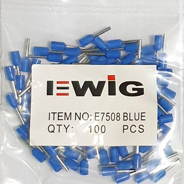 Jual Skun Kabel Ferrules Warna E 7508 (0.75mm) Kabel 0.8mm AWG 20 EWIG ...