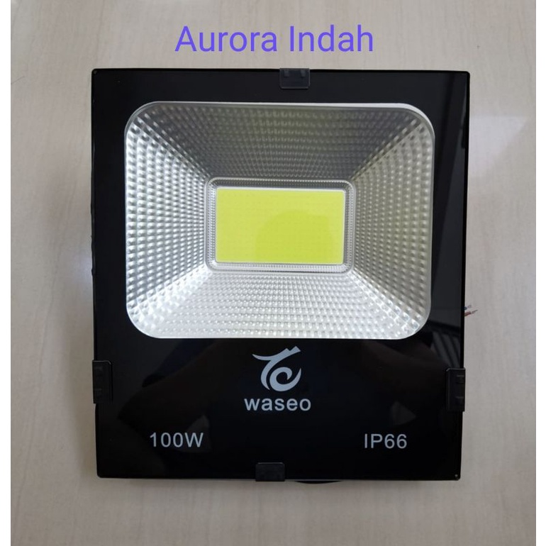 Jual MSCOB Lampu Sorot COB LED SEGI EMPAT 100W/ 100 Watt Outdoor Tembak | Shopee Indonesia