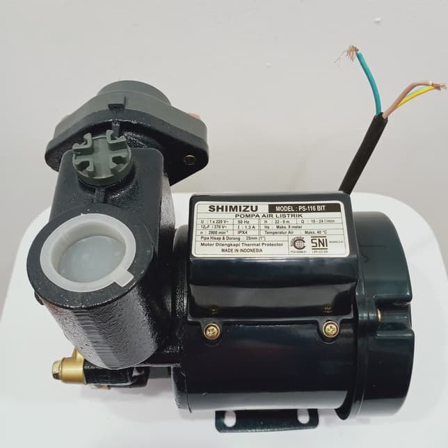Jual Shimizu Pompa Air Sumur Dangkal 100 Watt Non-Otomatis - PS 116 BIT | Shopee Indonesia
