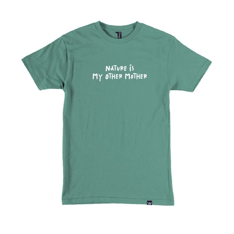 Jual Wheelger Mother Nature Tshirt - Green (KAOS GUNUNG) | Shopee Indonesia