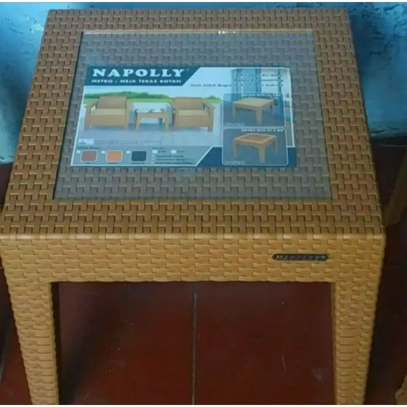 Jual Meja teras NAPOLLY METRO MTR 47.5 | Shopee Indonesia