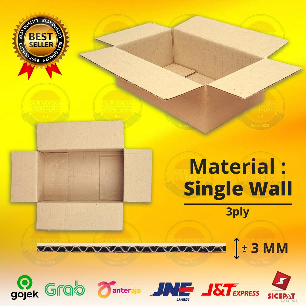 Jual Kardus Karton Box 20x10x8 CM Kotak Dus Packing Packaging Polos ...