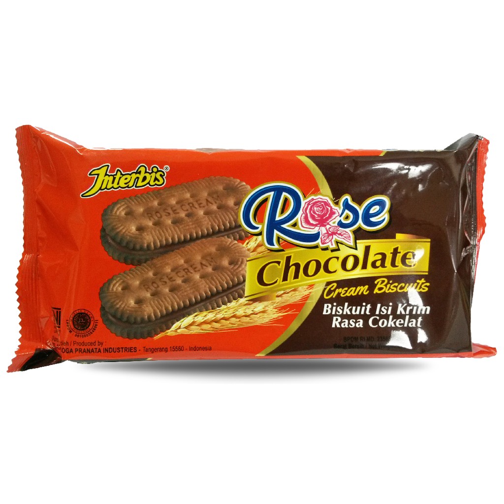 Jual Biskuit Interbis Rose chocolate 210g | Shopee Indonesia