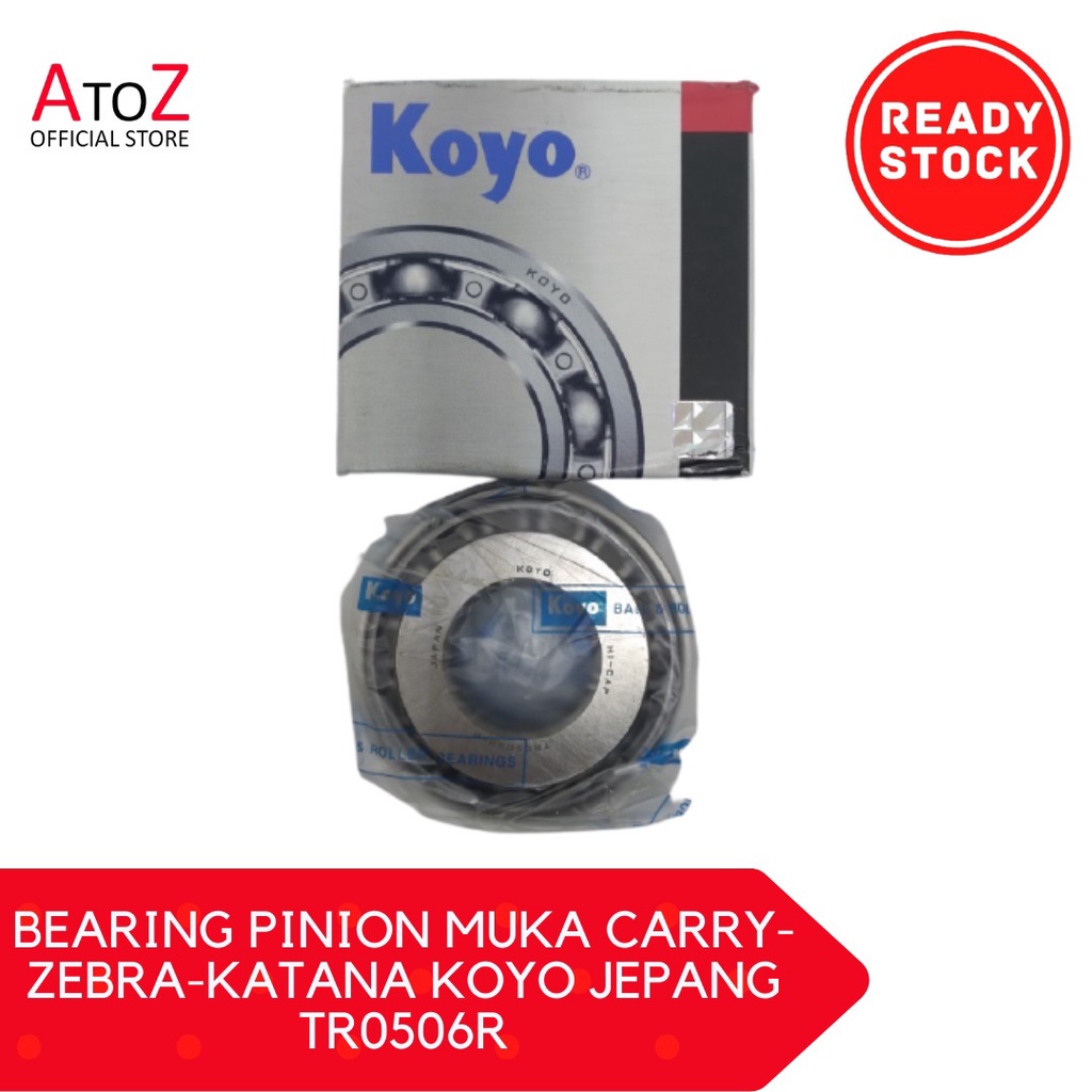 Jual BEARING PINION MUKA CARRY-ZEBRA-KATANA KOYO JEPANG TR0506R ...