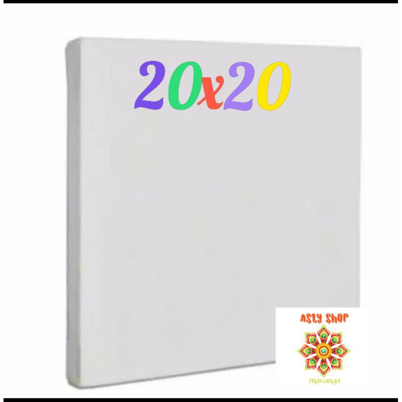 Jual kanvas / canvas 20x20 | Shopee Indonesia