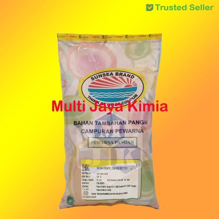 Jual Pewarna Makanan Orange Red Extra 2103 1Kg | Shopee Indonesia