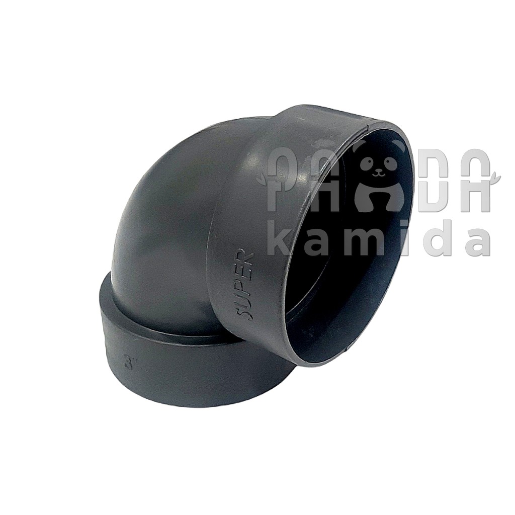 Jual SUPER Knee 3" L Pipa 3 inch Knie Keni 3 Elbow PVC 3 inch Paralon ...