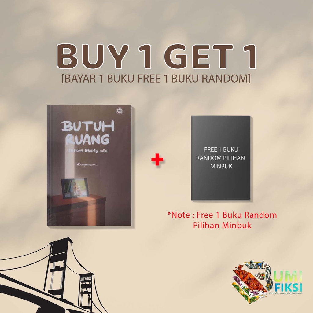 Jual Buku Bacaan Selfimprovement | BUTUH RUANG By Edi Gunawan Noble ...
