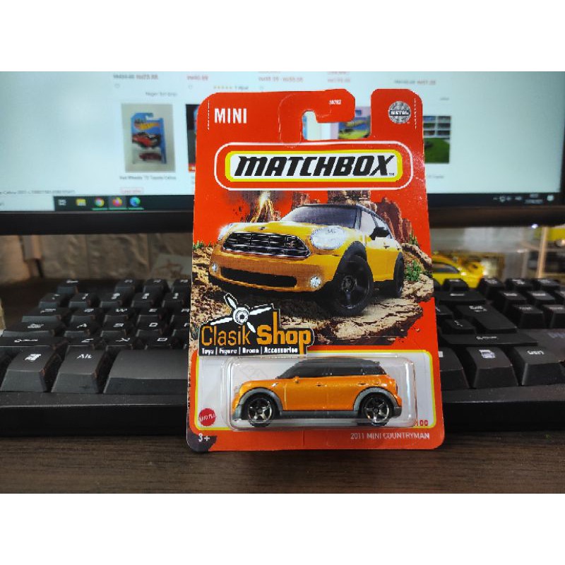 Jual Matchbox 2011 Mini Countryman ORANGE DIECAST MOBIL MBX U 2021 ...