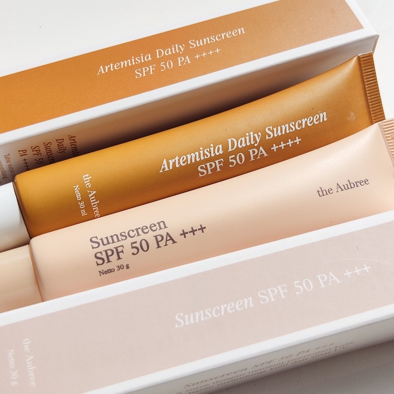 Jual The Aubree Sunscreen SPF 50 PA +++ 30 gr | The Aubree Artemisia ...