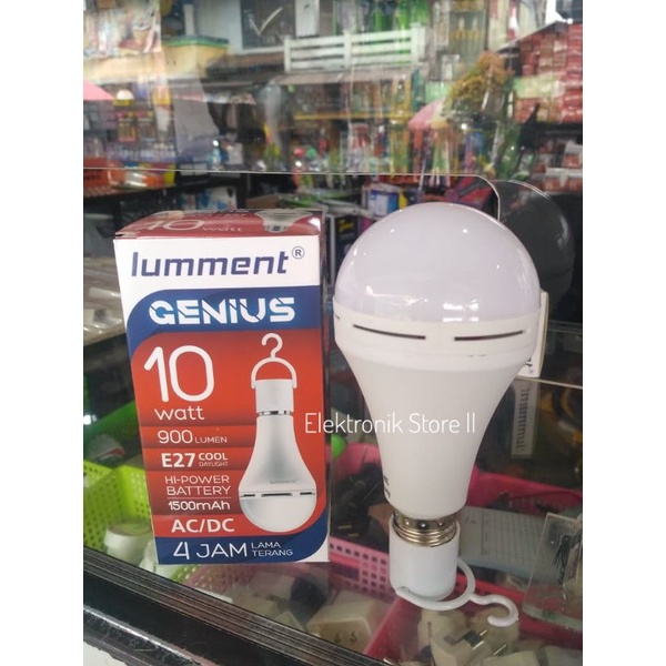 Jual lampu LED emergency lumment genius 10 watt | Shopee Indonesia