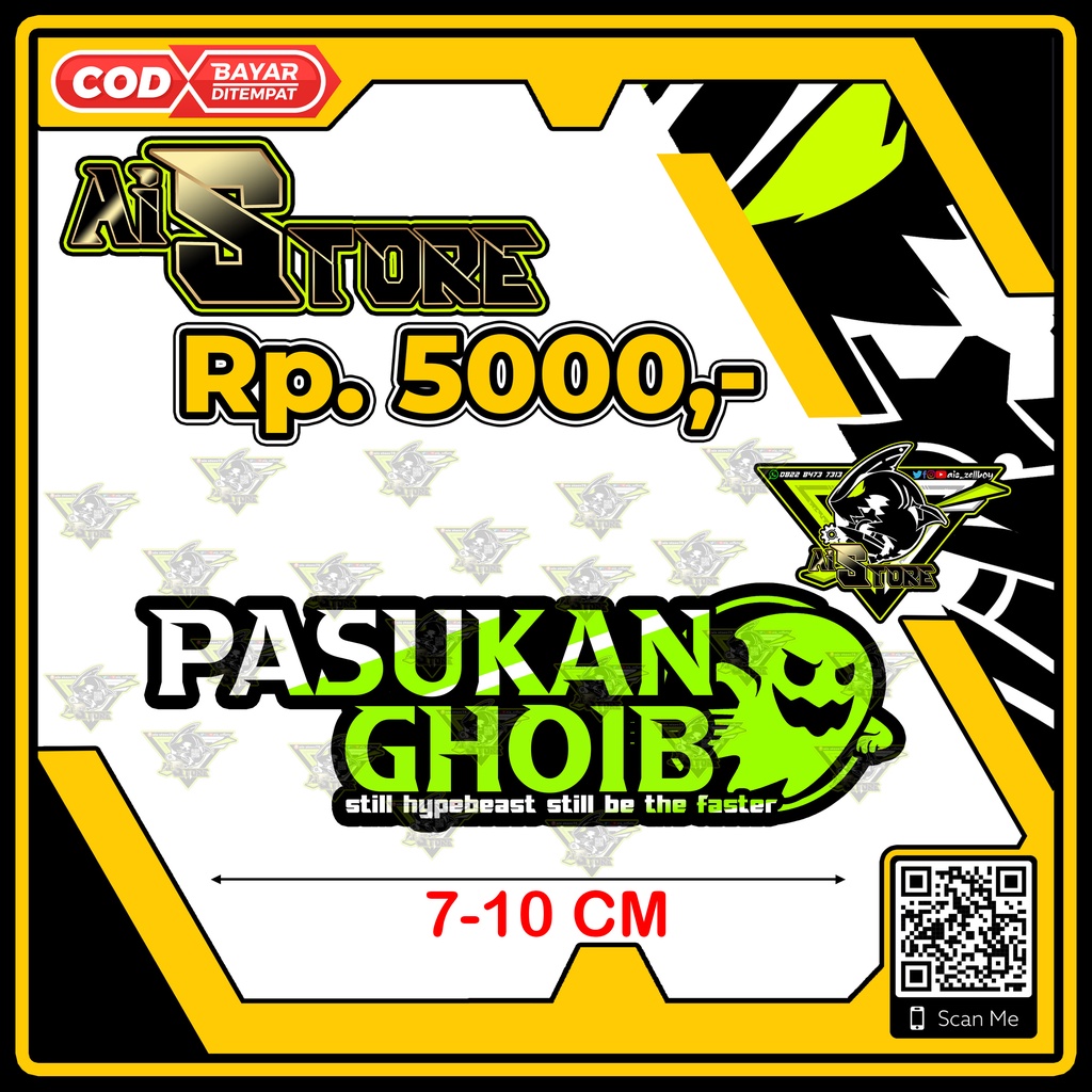 Jual Stiker Pasukan Ghoib | Shopee Indonesia
