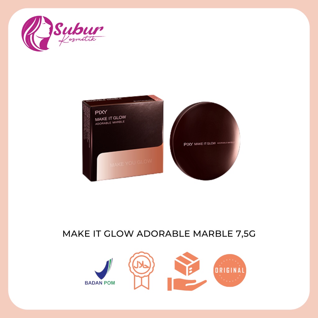 Jual Pixy Make It Glow Adorable Marble 7,5G | Shopee Indonesia