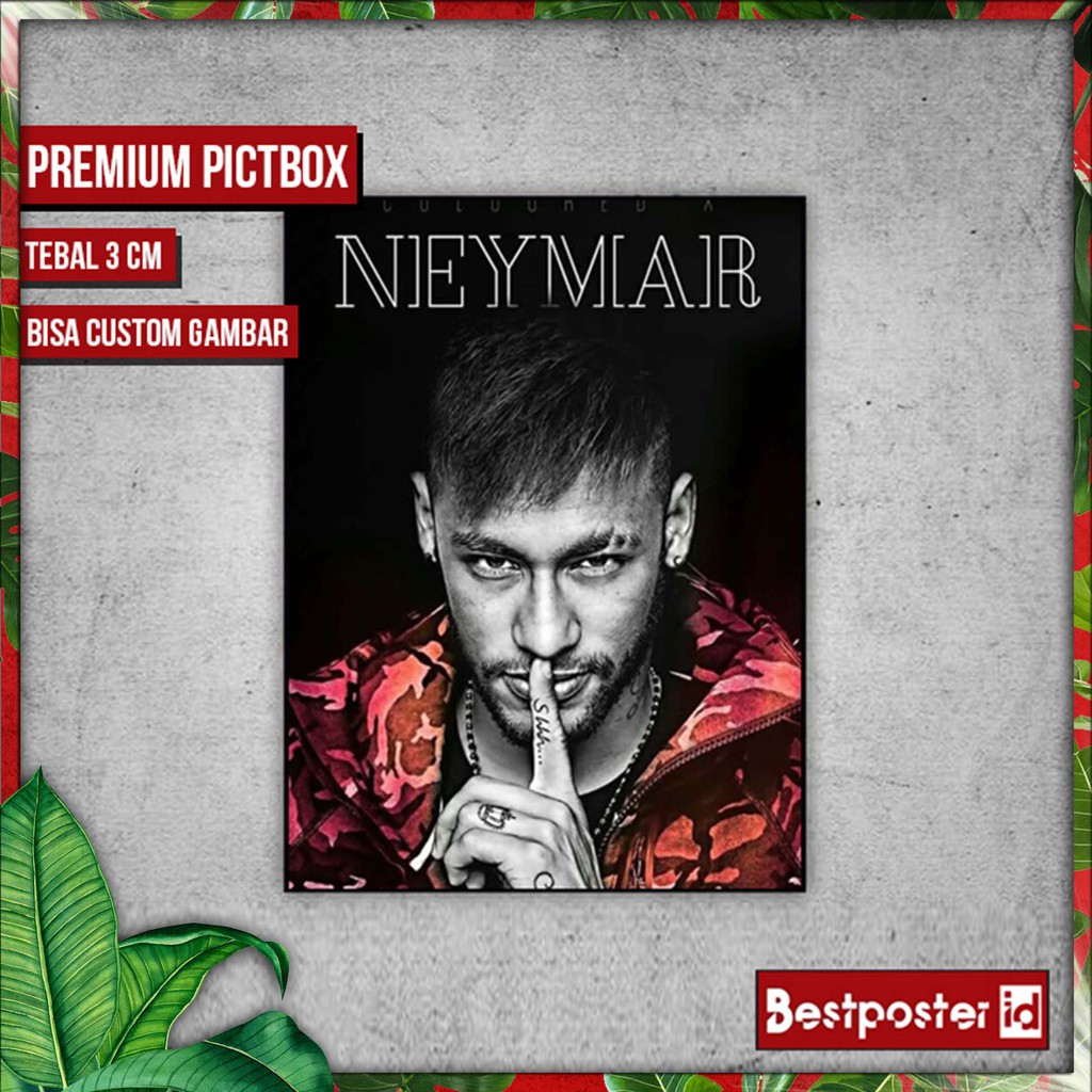 Jual Poster NEYMAR Frame Kayu Tebal BOLA 0191 | Shopee Indonesia