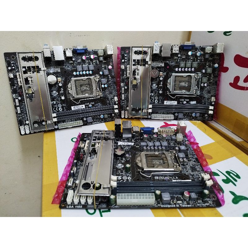 Jual mobo H61 socket 1155 on board suport gen 3 | Shopee Indonesia