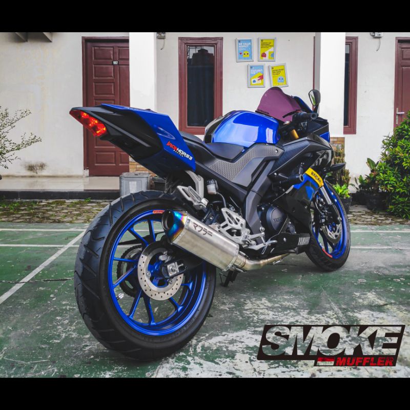 Jual Knalpot Yamaha R15 V3, V4, CB150, NINJA 250 Smoke Muffler Tipe ...