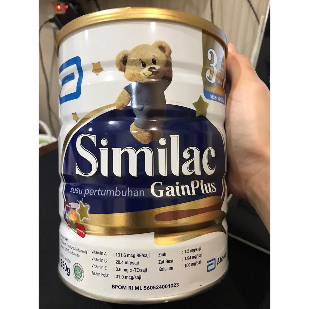 Jual Similac Stage 3 Gain Plus 850gr (Sisa Stok Pribadi) | Shopee Indonesia