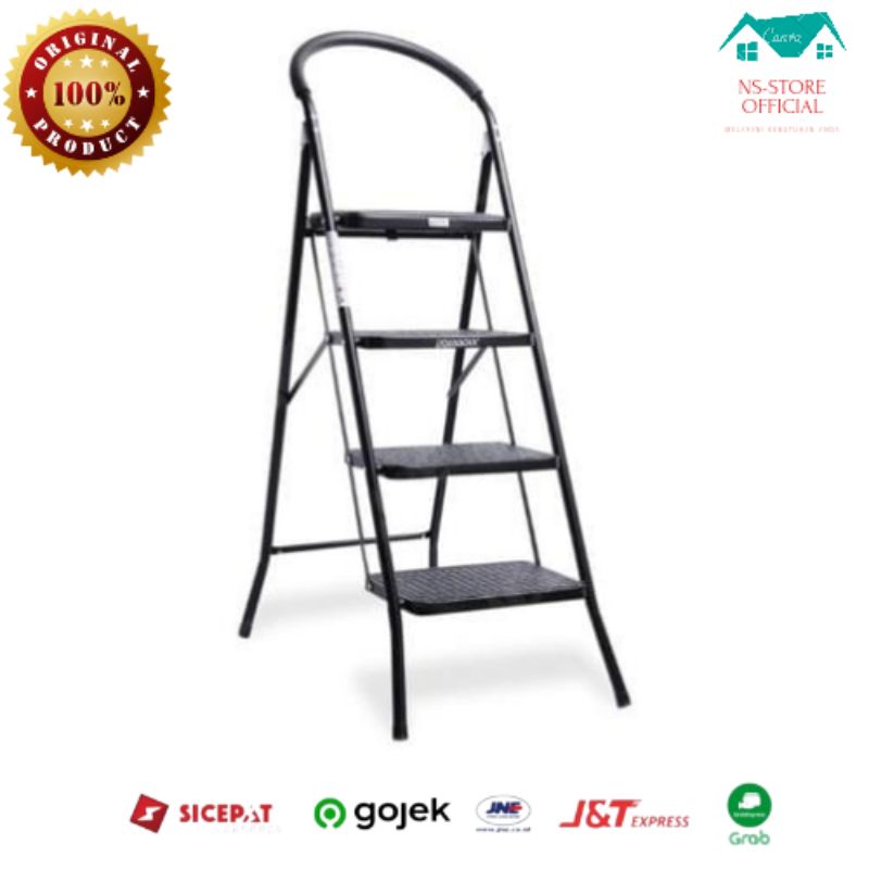 Jual Krisbow Fixstep tangga 4 step dengan busa lembut kapasitas 150kg ...