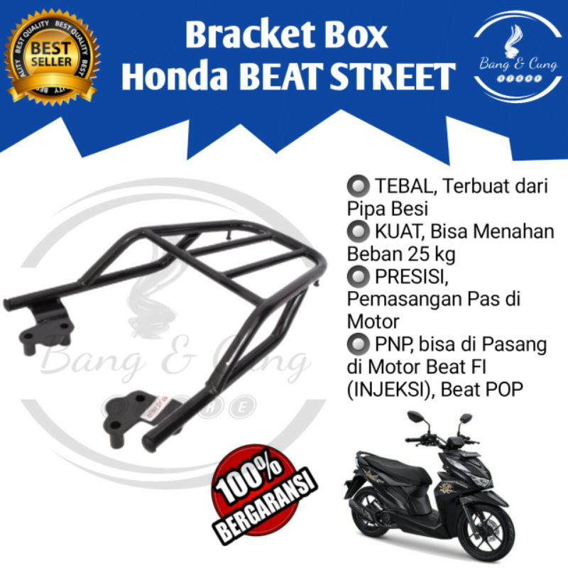 Jual B&C - Bracket Breket Behel Begel Box Motor Honda Beat Street Esp ...