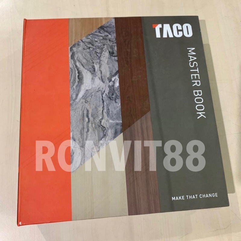 Jual READY STOCK Katalog TACO MASTER BOOK PVC SHEET 2021 carta hpl ...