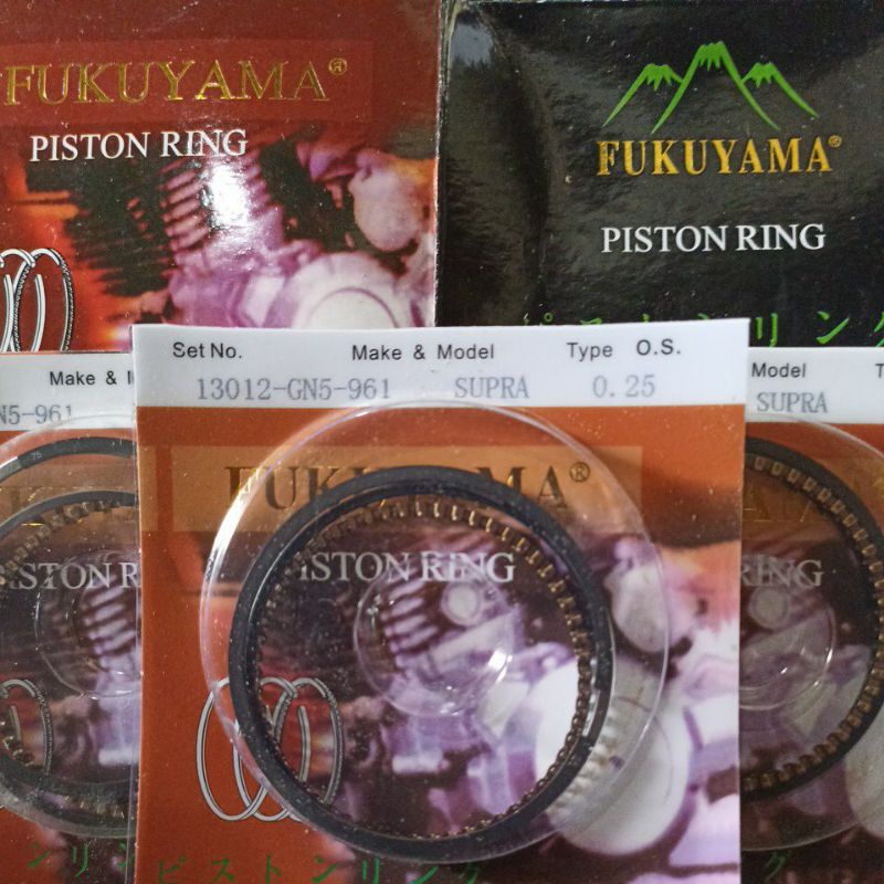 Jual ring piston grand/supra os 25 Fukuyama | Shopee Indonesia