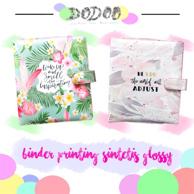 Jual BINDER PRINTING A5/B5 - QUOTES SERIES by Dodoo | Shopee Indonesia